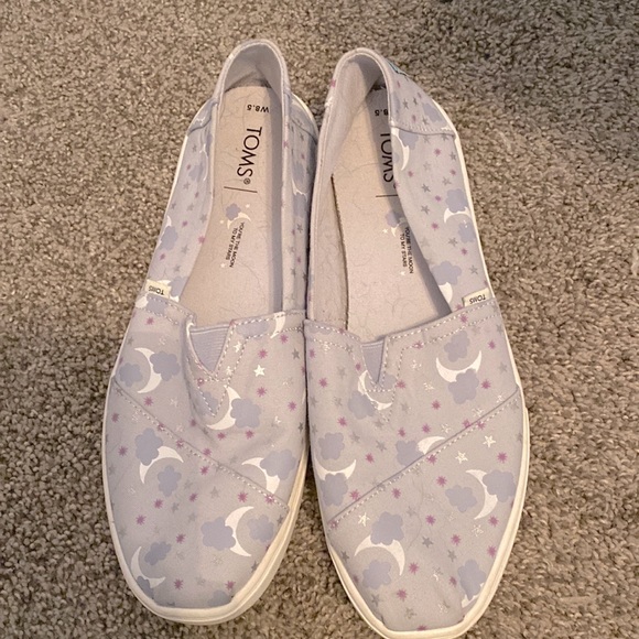Toms | Shoes | Moon And Stars Toms Never Worn Too Big | Poshmark